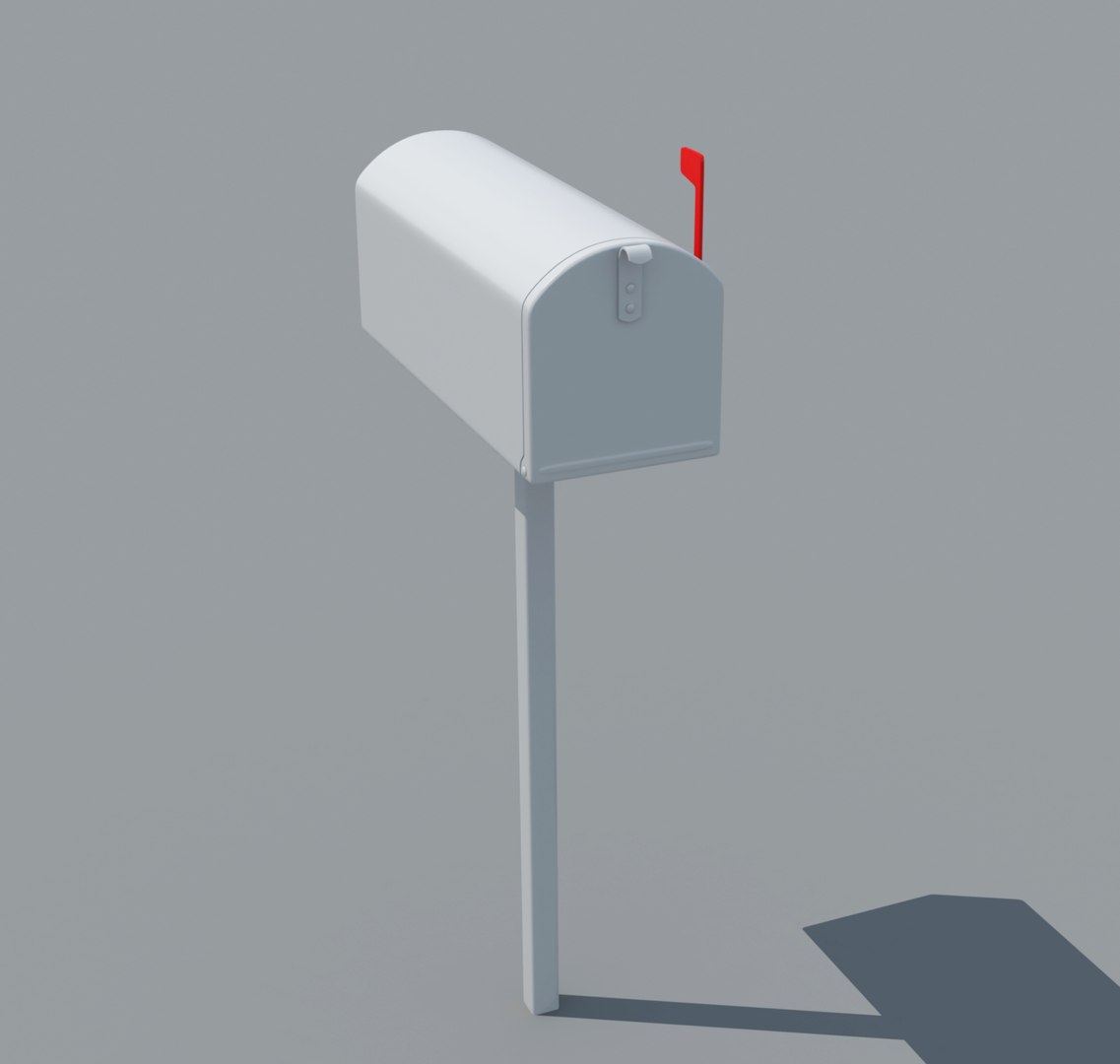 Mail Box 3d Max