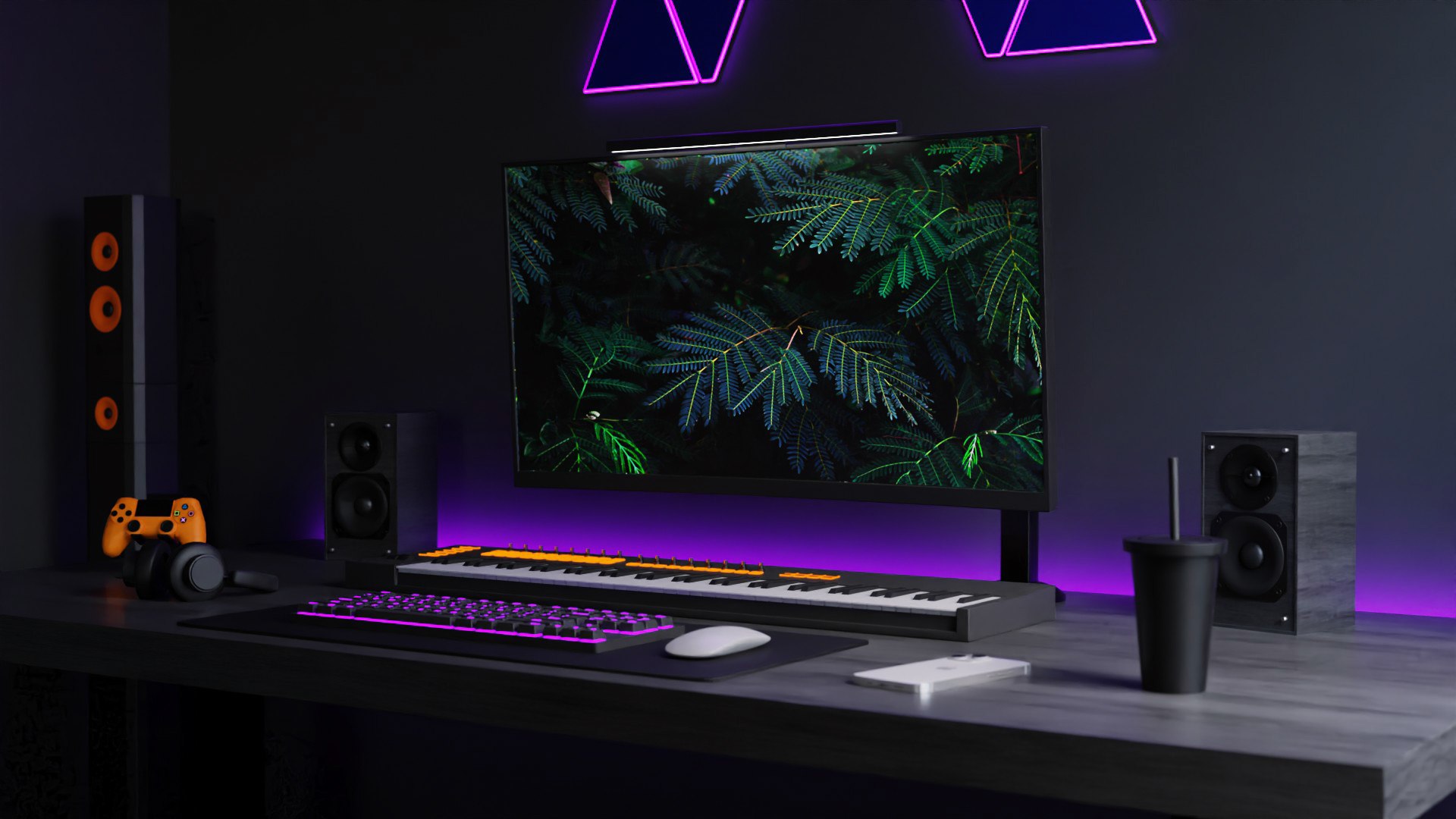 3D Modern Computer Desk 8 By Nikdox - TurboSquid 2080222