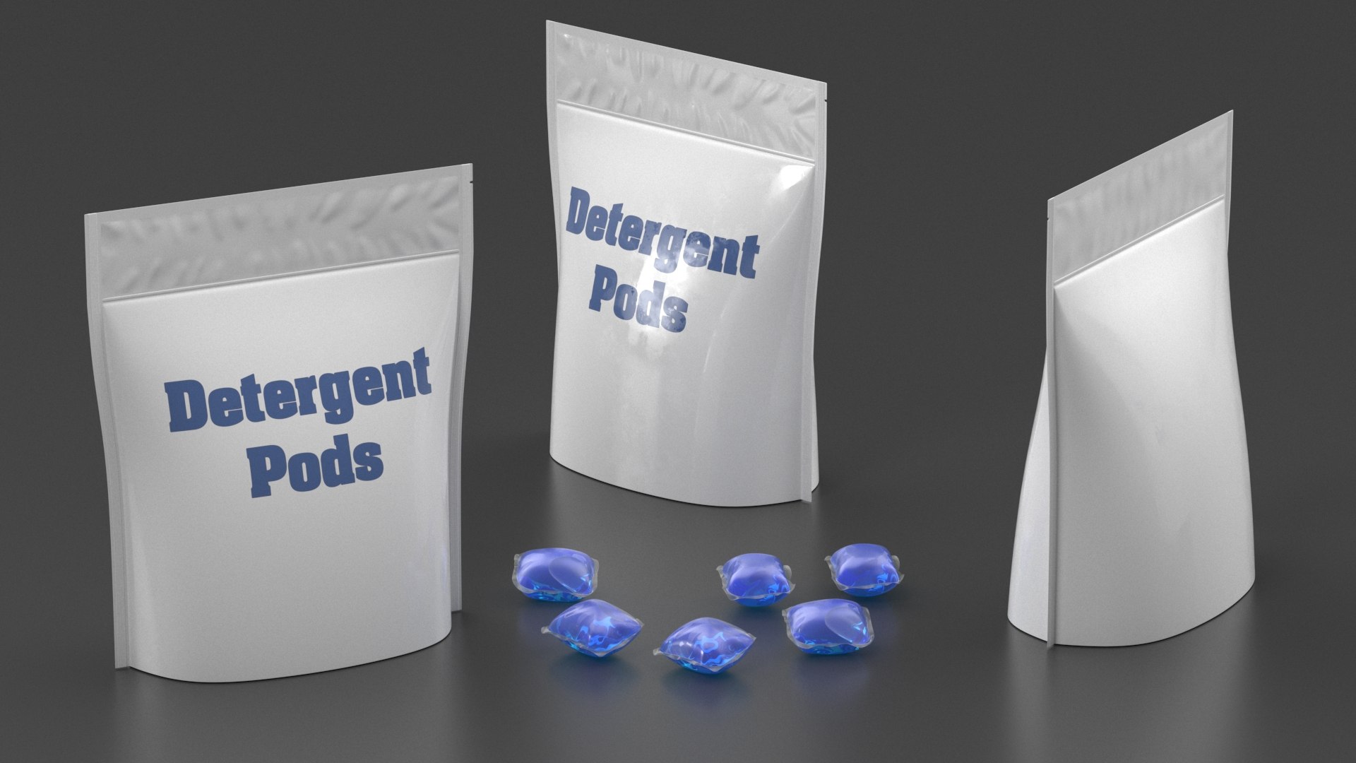3D Laundry Detergent Pods Package - TurboSquid 2214180