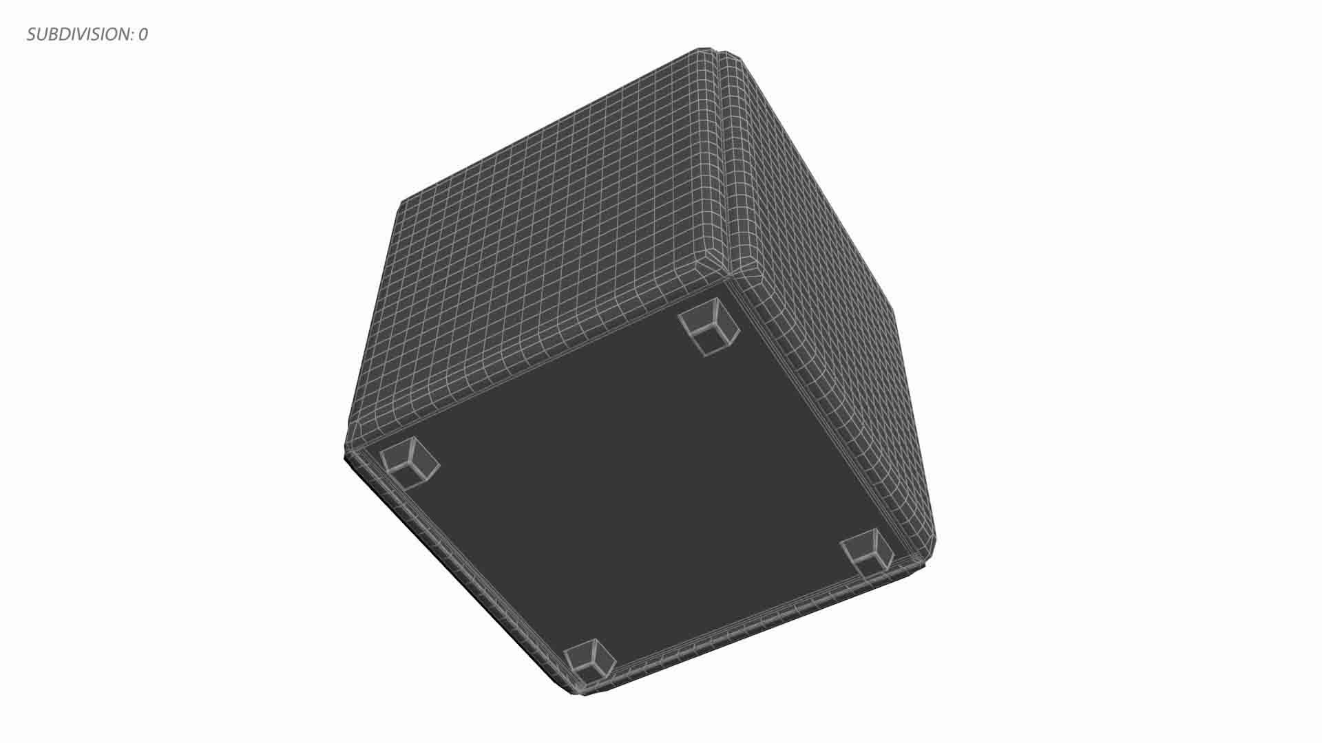 Square Stackable Sofa Chair 3D Model - TurboSquid 2374609