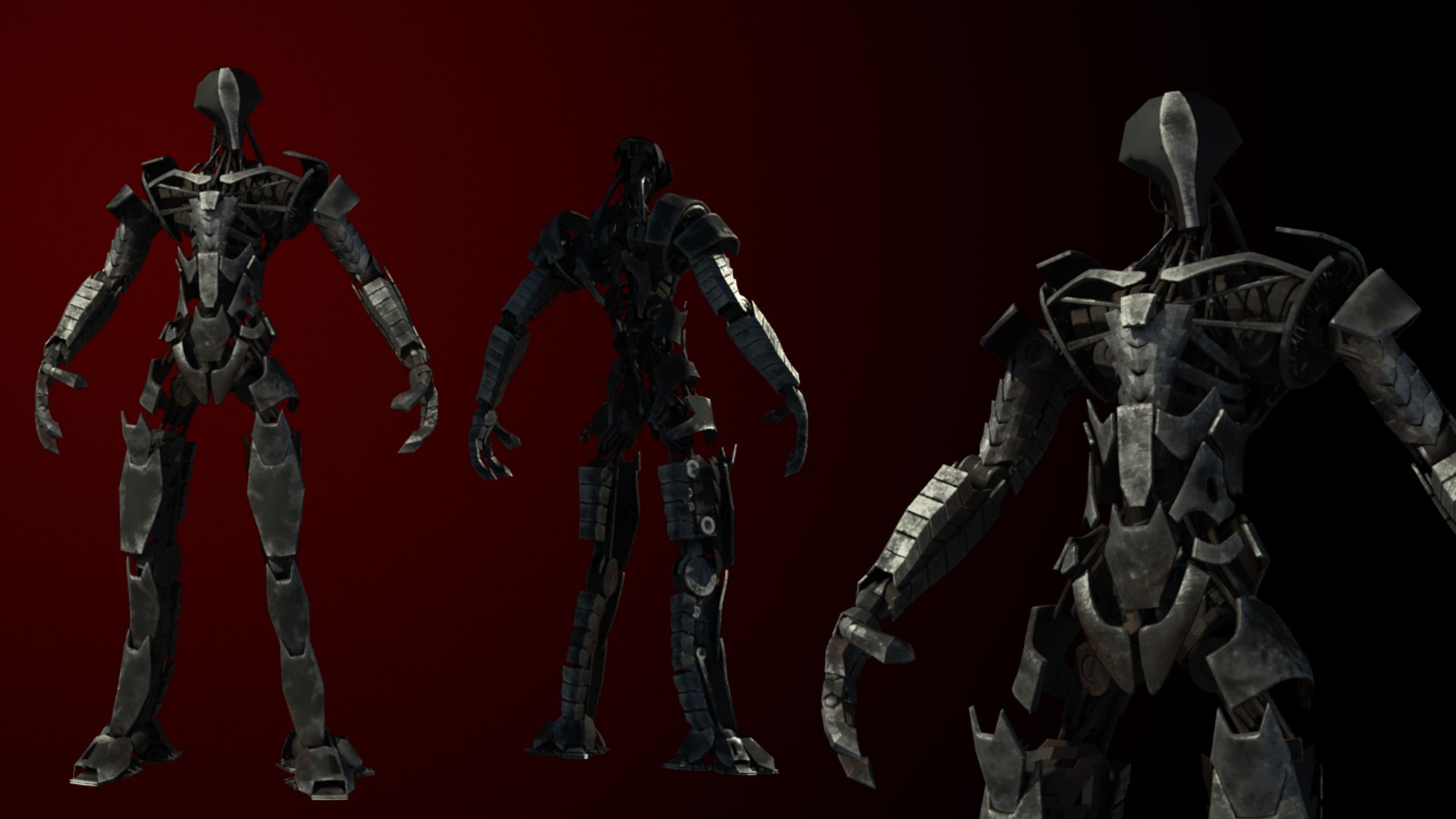 Robot Guard Model - TurboSquid 1285884