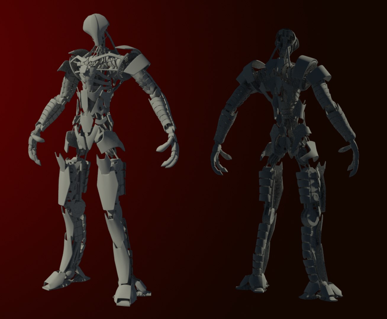 Robot Guard Model - TurboSquid 1285884