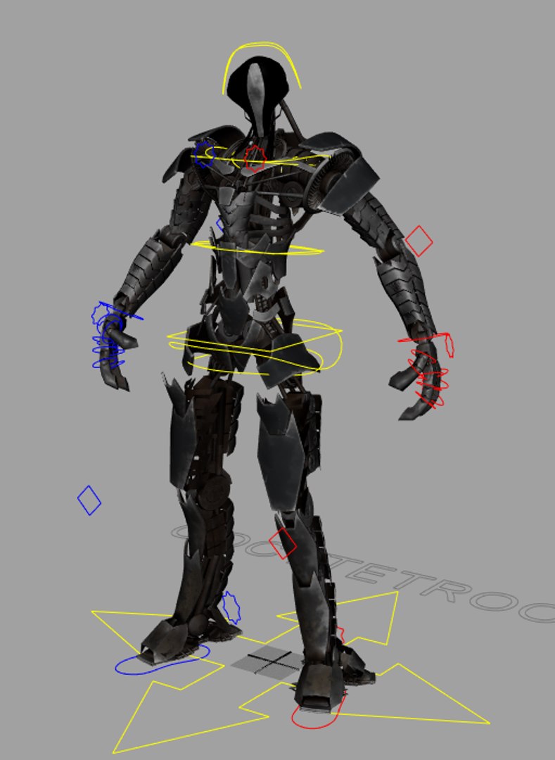 Robot Guard Model - TurboSquid 1285884