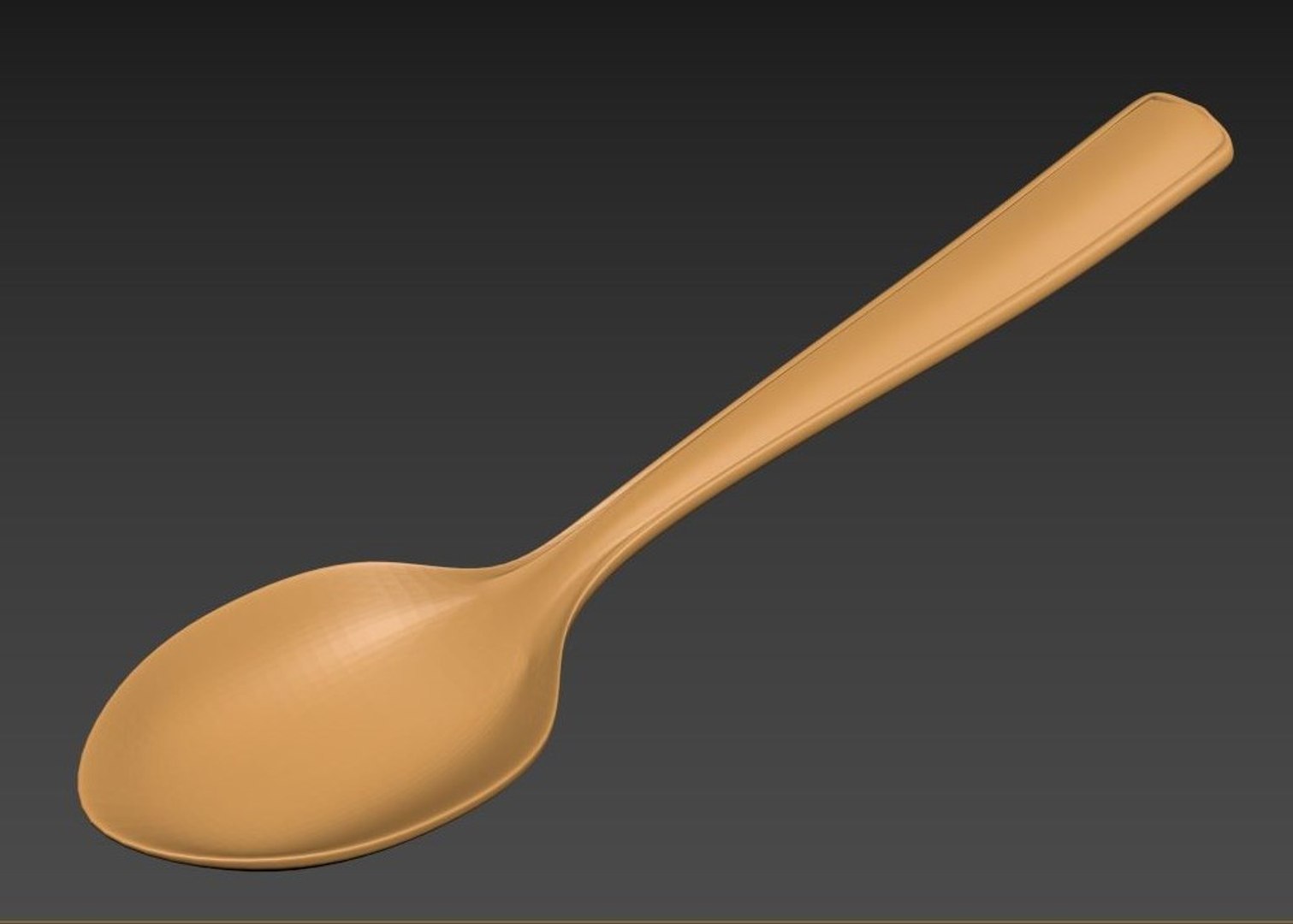 Spoon 3D Model - TurboSquid 1690817
