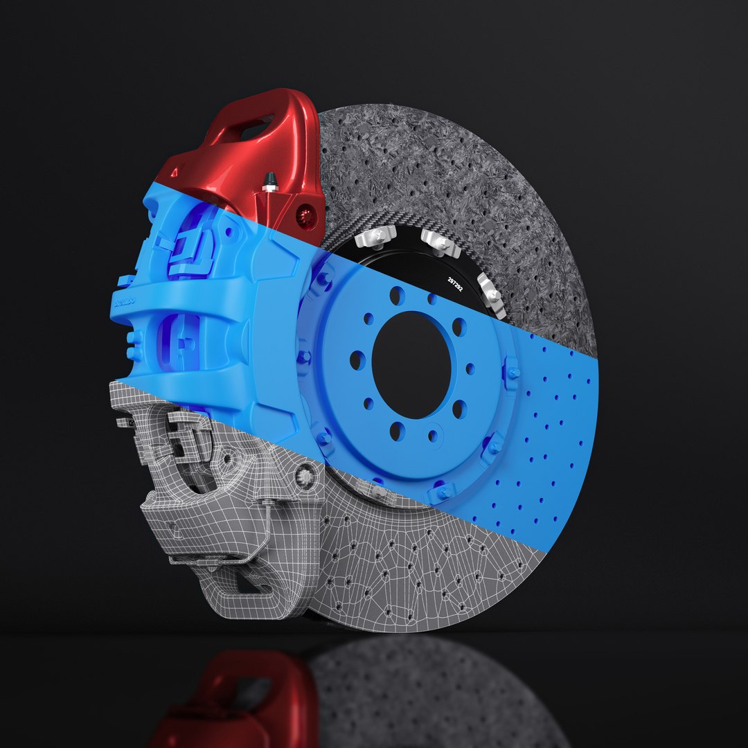 Brembo Extrema Brake 3D Model - TurboSquid 1636405