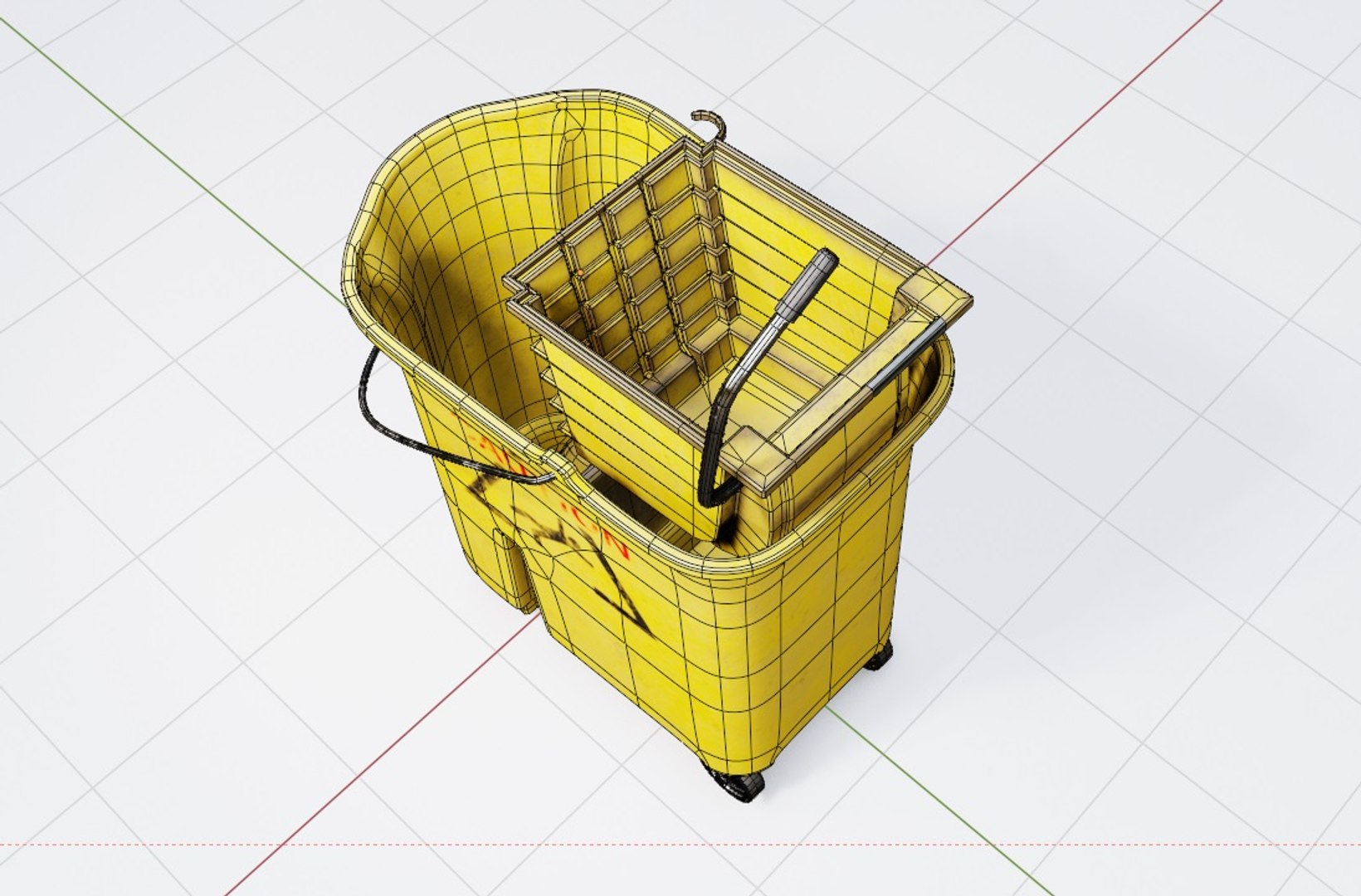 Cleaning Bucket 4k Pbr 3D Model - TurboSquid 1592793