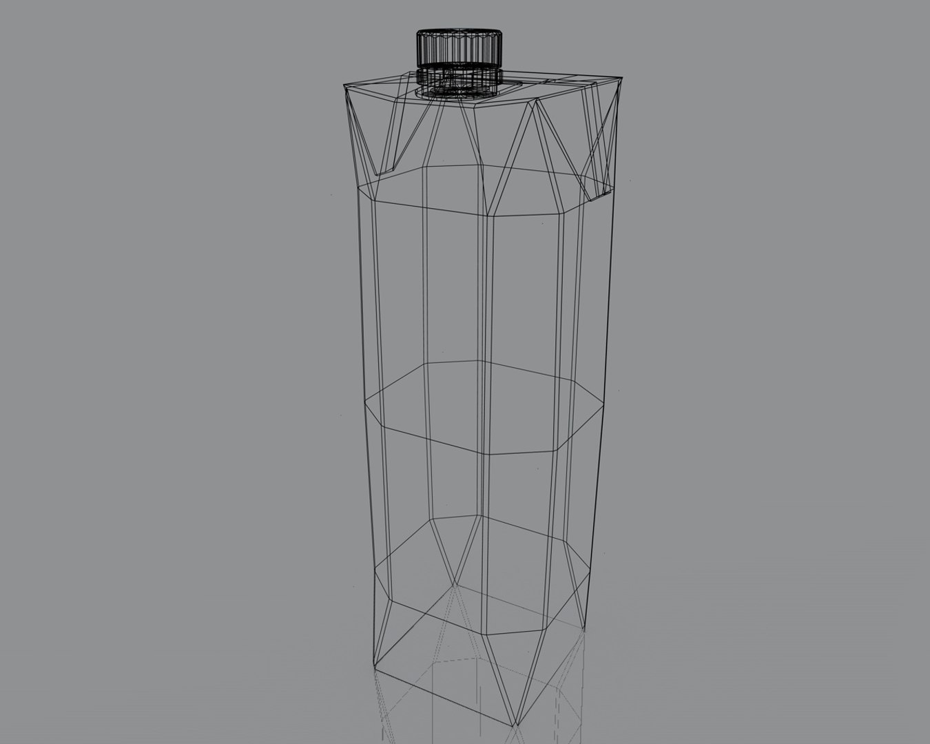 Juice Beverage Pack 3d Model