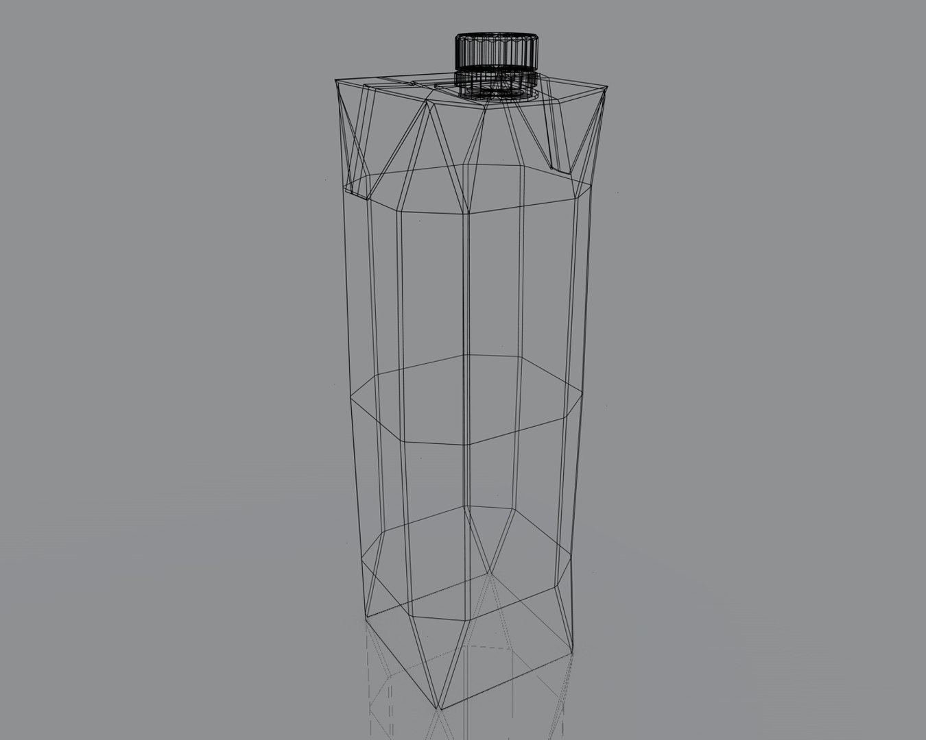 Juice Beverage Pack 3d Model