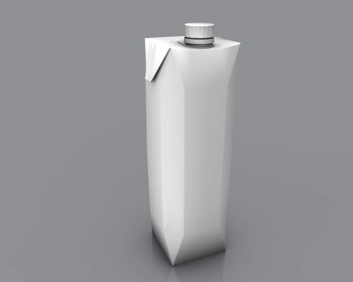 Juice Beverage Pack 3d Model