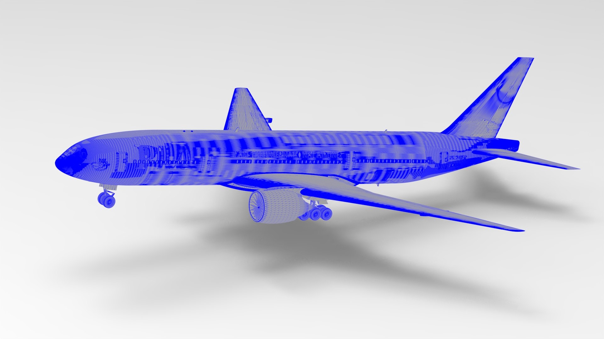 Boeing 777 - PIA 3D Model - TurboSquid 2143066