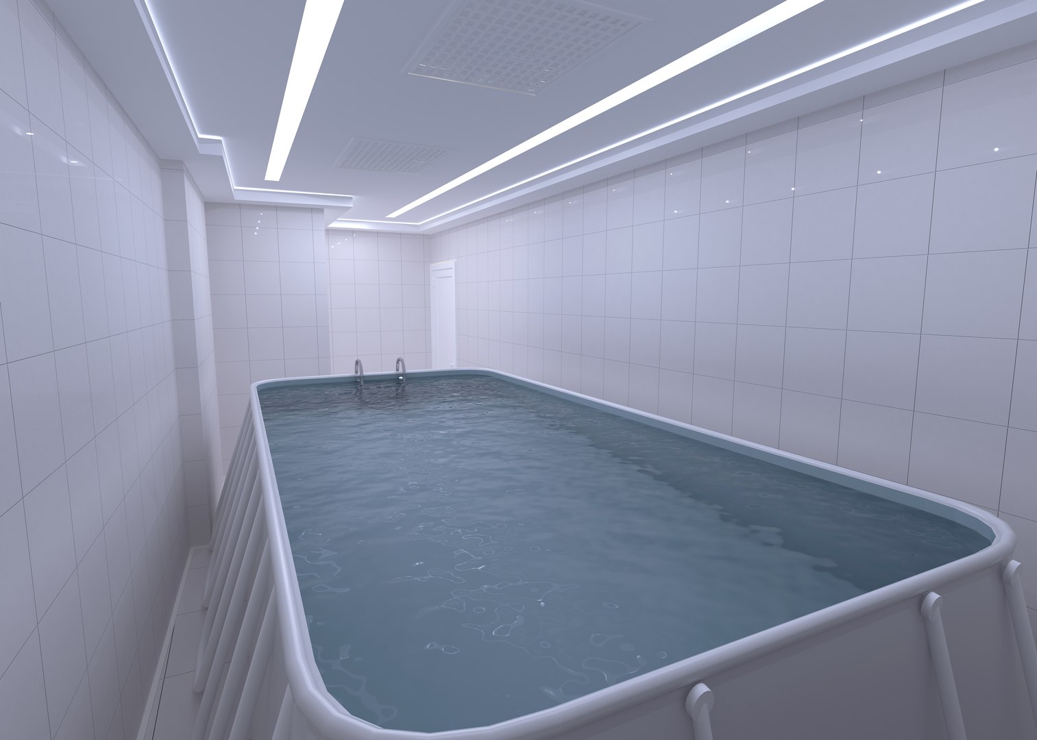 3D Nylon Pool Model - TurboSquid 1650023