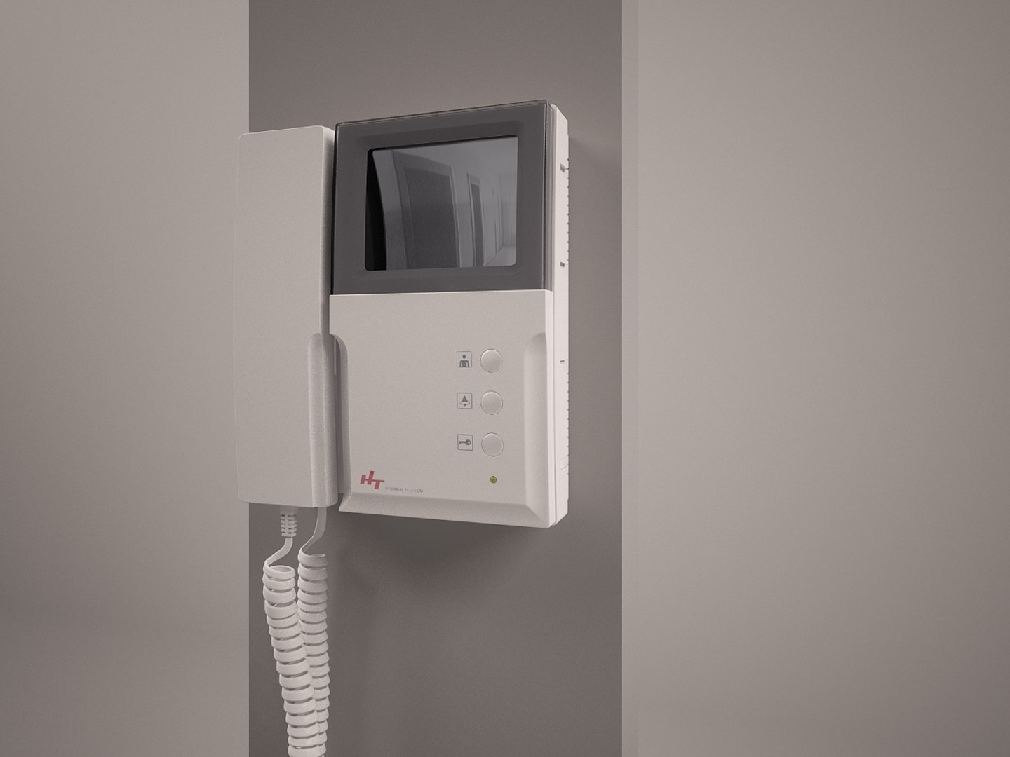 3D model intercom monitor - TurboSquid 1499144