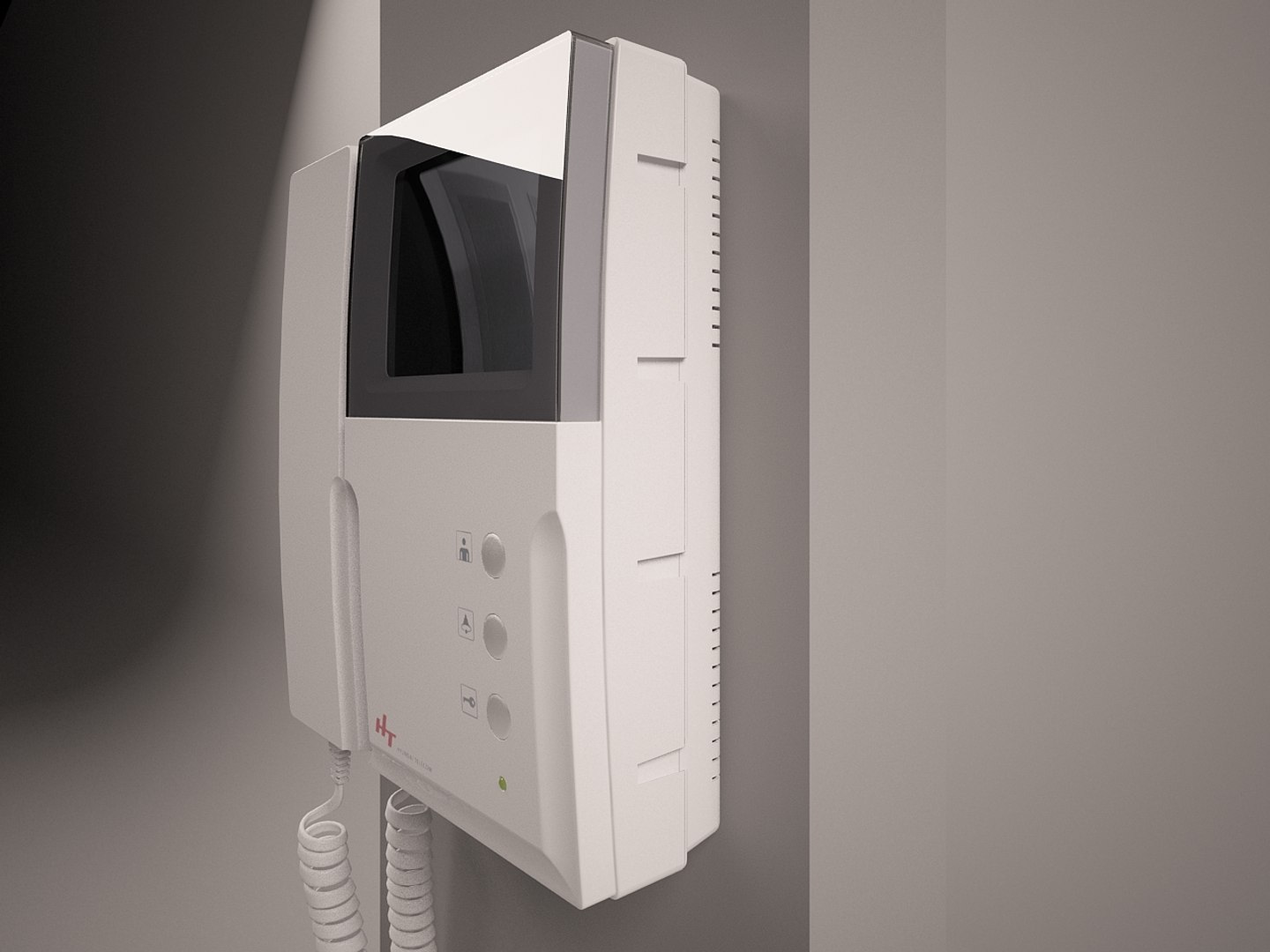 3D model intercom monitor - TurboSquid 1499144