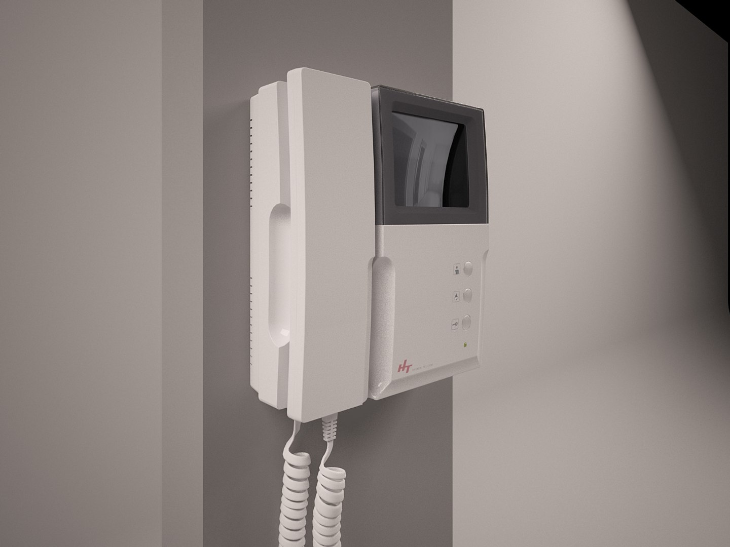 3D model intercom monitor - TurboSquid 1499144