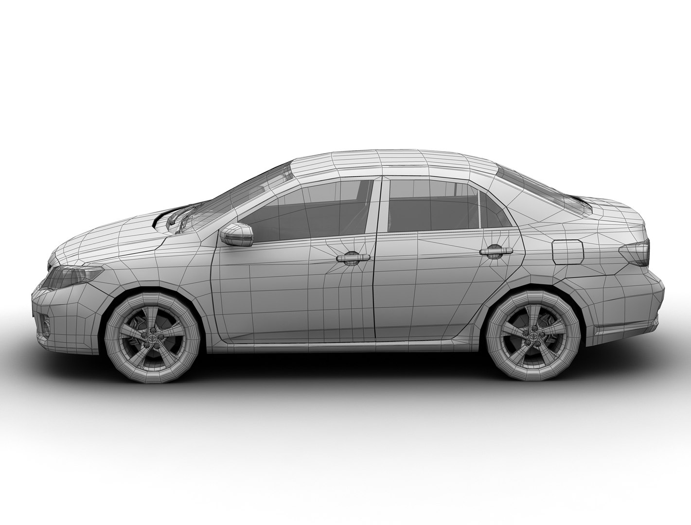 Toyota Corolla 3d Model