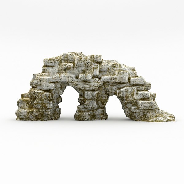 3dsmax stone arch