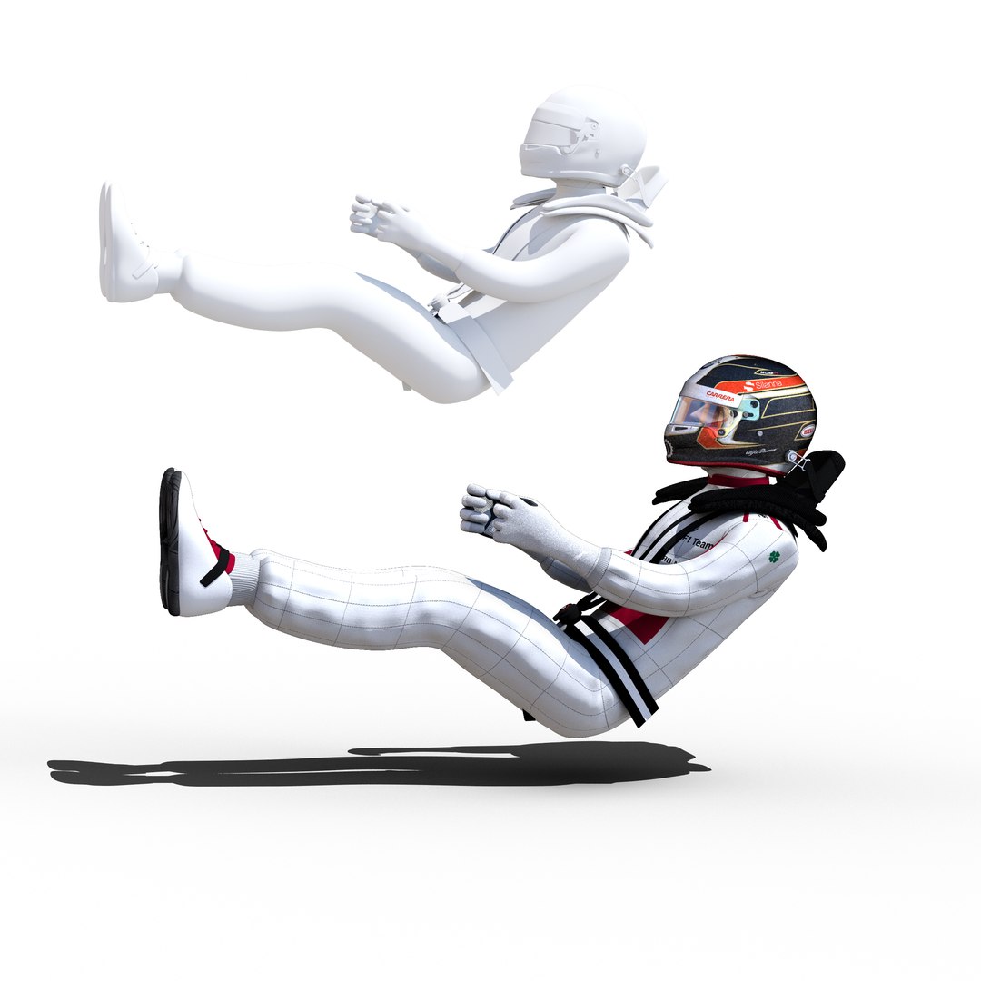 Charles leclerc 2018 model - TurboSquid 1328222