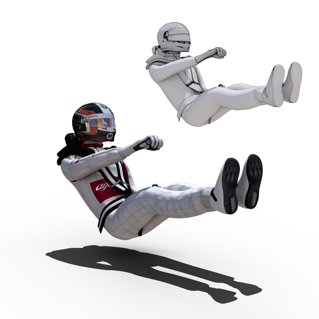 Charles leclerc 2018 model - TurboSquid 1328222