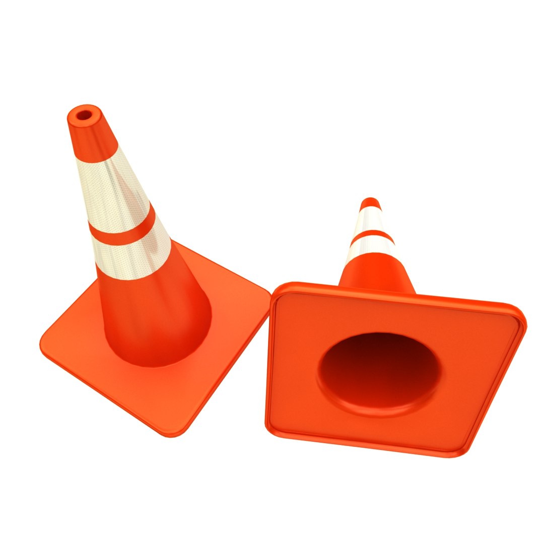 3D Traffic Drum Cone Model - TurboSquid 1478463