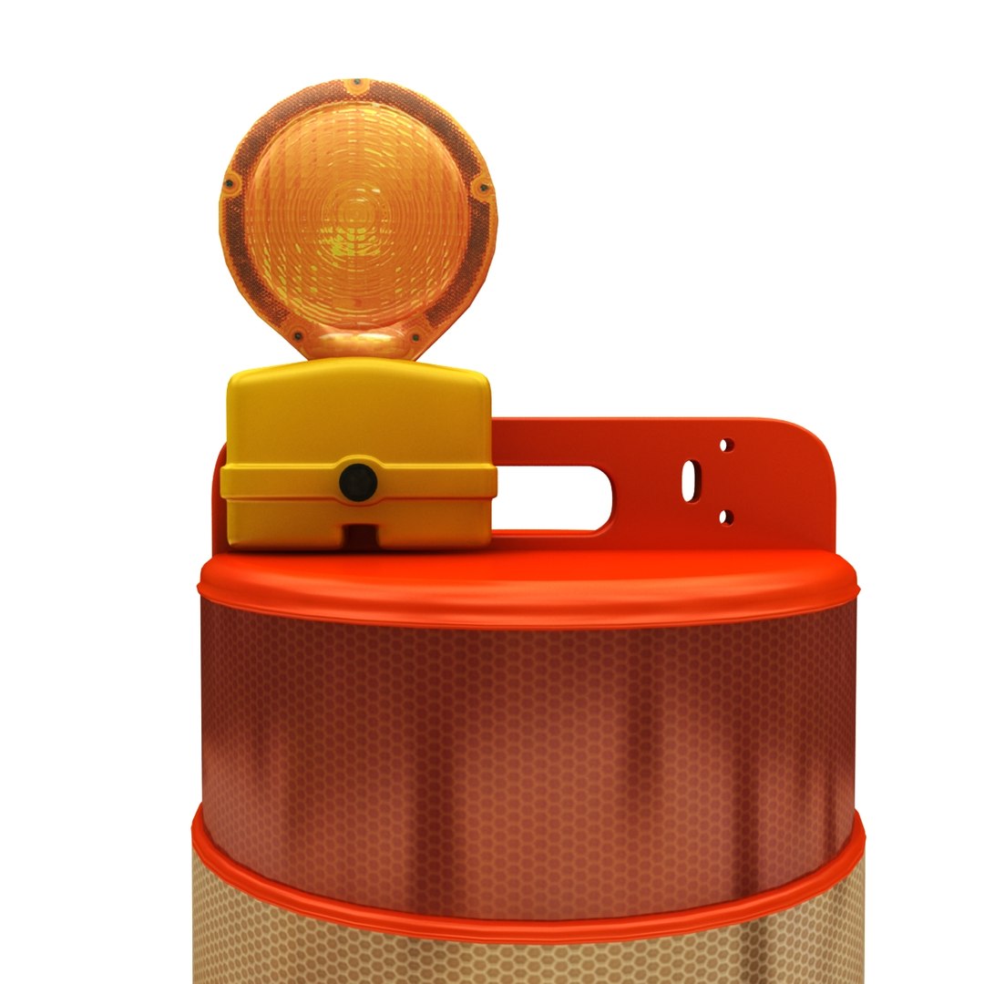 3D Traffic Drum Cone Model - TurboSquid 1478463