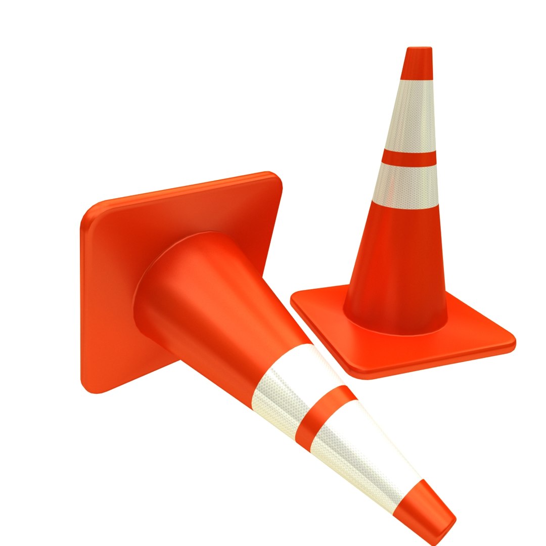3D Traffic Drum Cone Model - TurboSquid 1478463