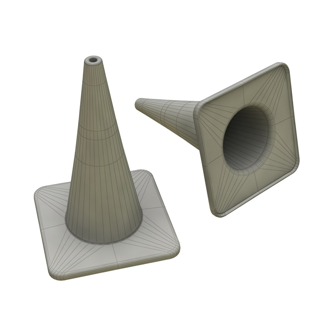 3D Traffic Drum Cone Model - TurboSquid 1478463