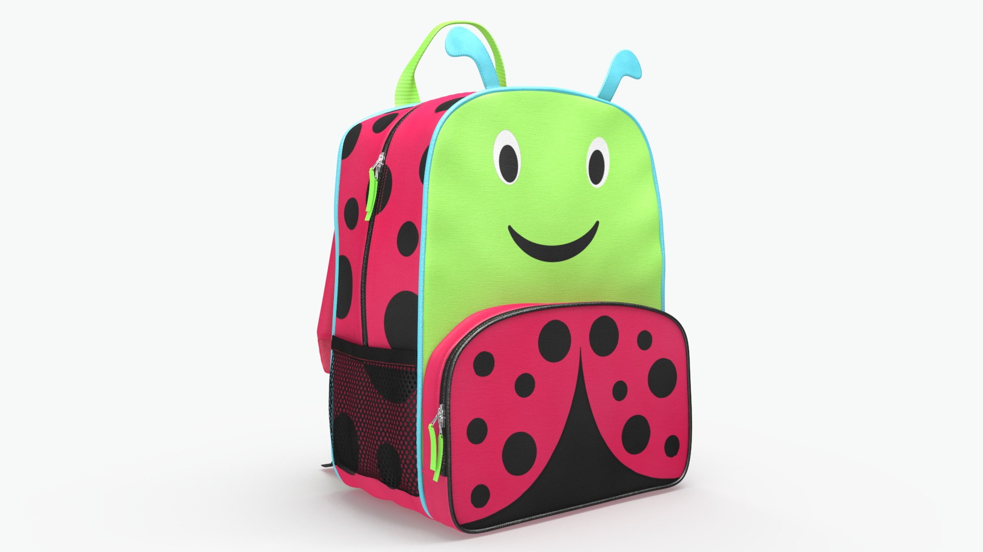 Childrens Ladybug Backpack 3D Model - TurboSquid 2245894