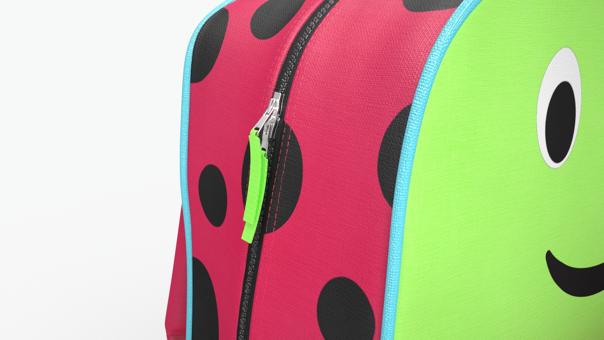 Childrens Ladybug Backpack 3D Model - TurboSquid 2245894