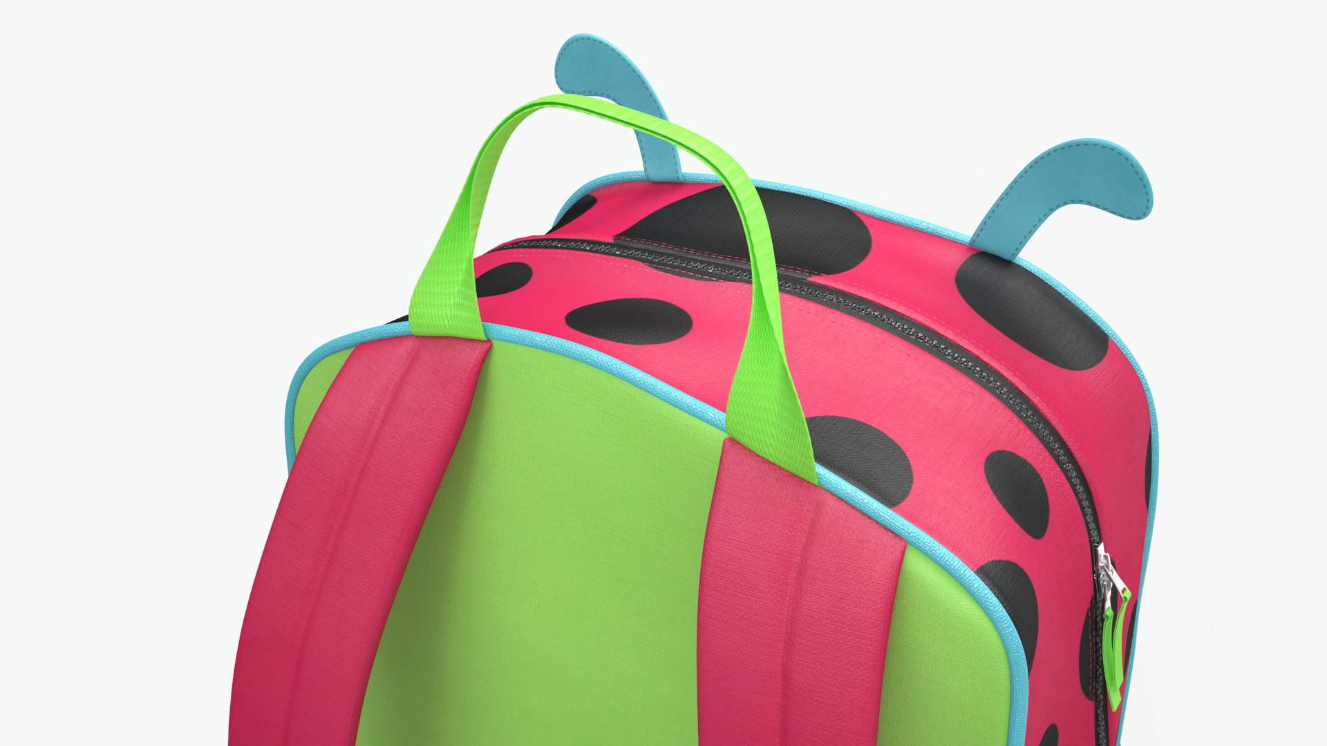Childrens Ladybug Backpack 3D Model - TurboSquid 2245894