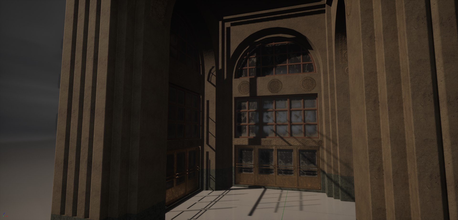 Bank Building Modules 3D Model - TurboSquid 2003239