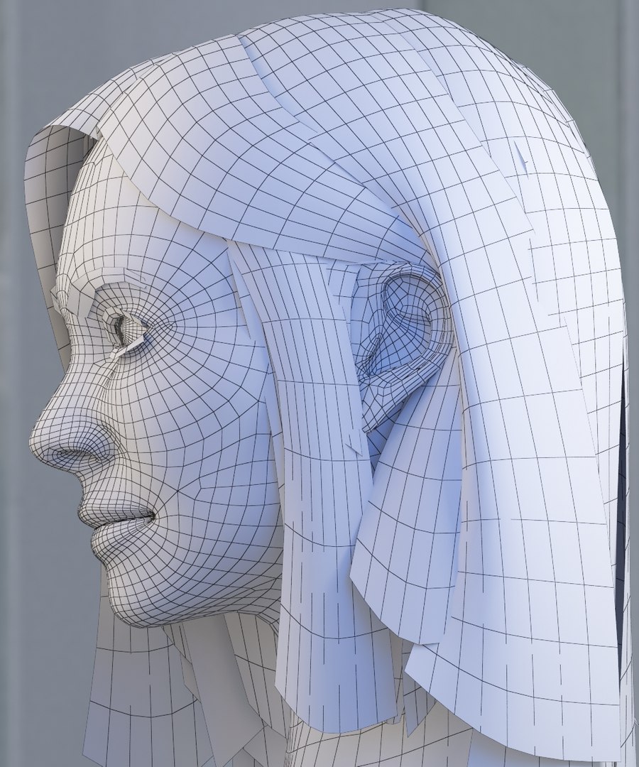 3ds Max Woman Head