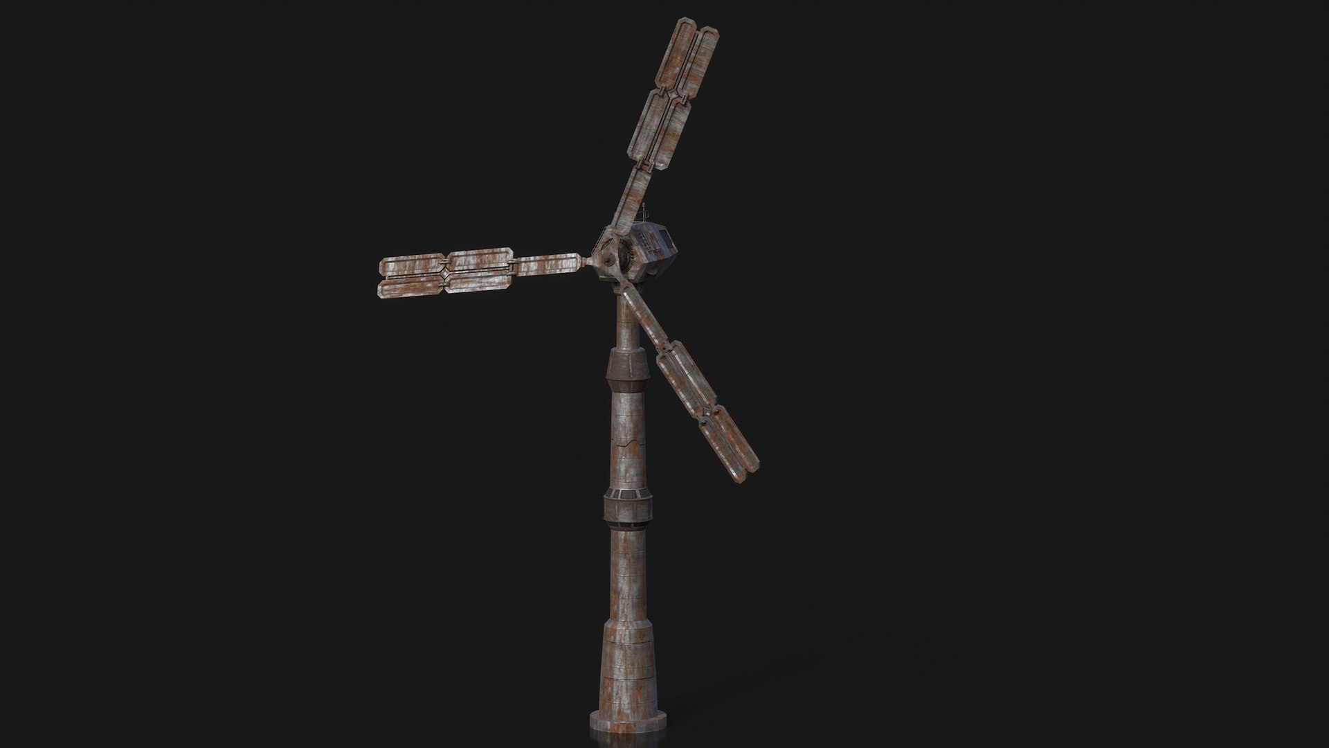 3D Model Apocalypse Wind Turbine - TurboSquid 2159783
