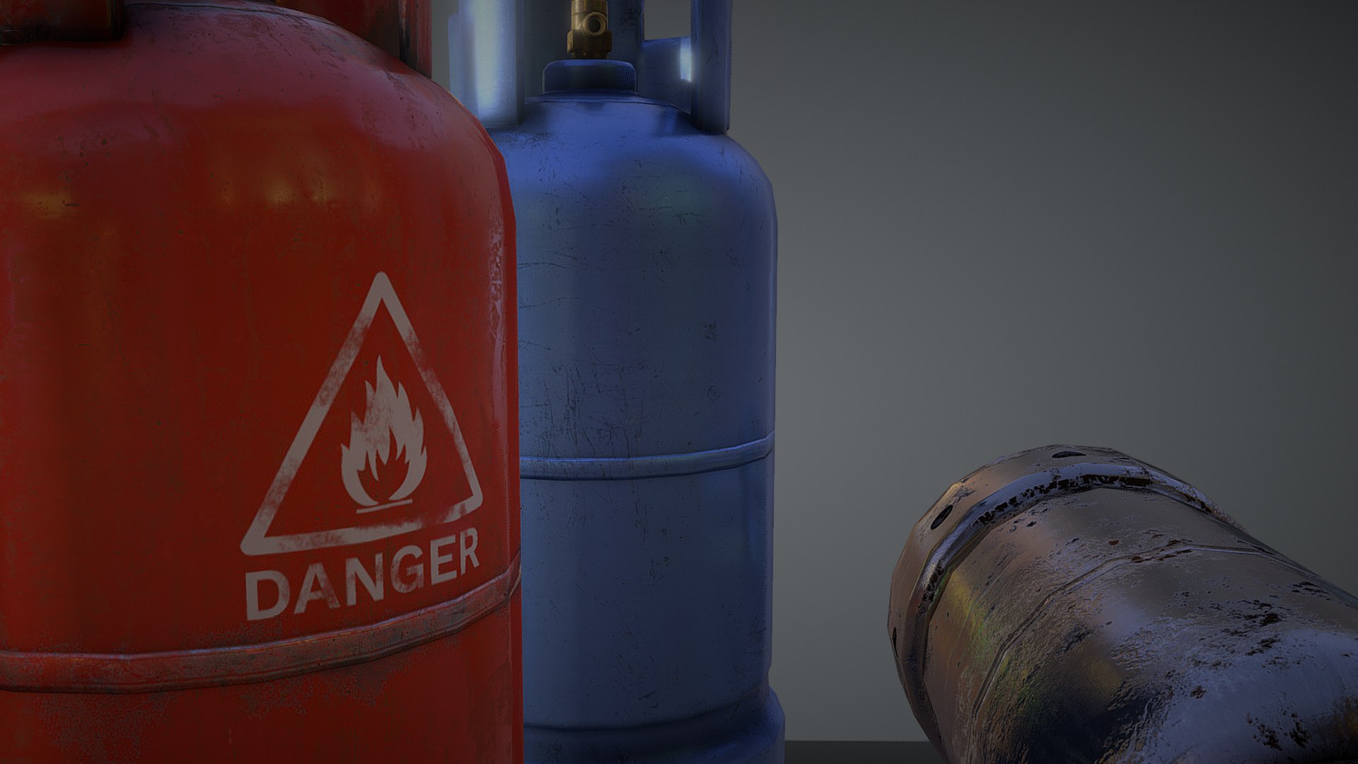 3D Model Propane Tank - TurboSquid 1904139