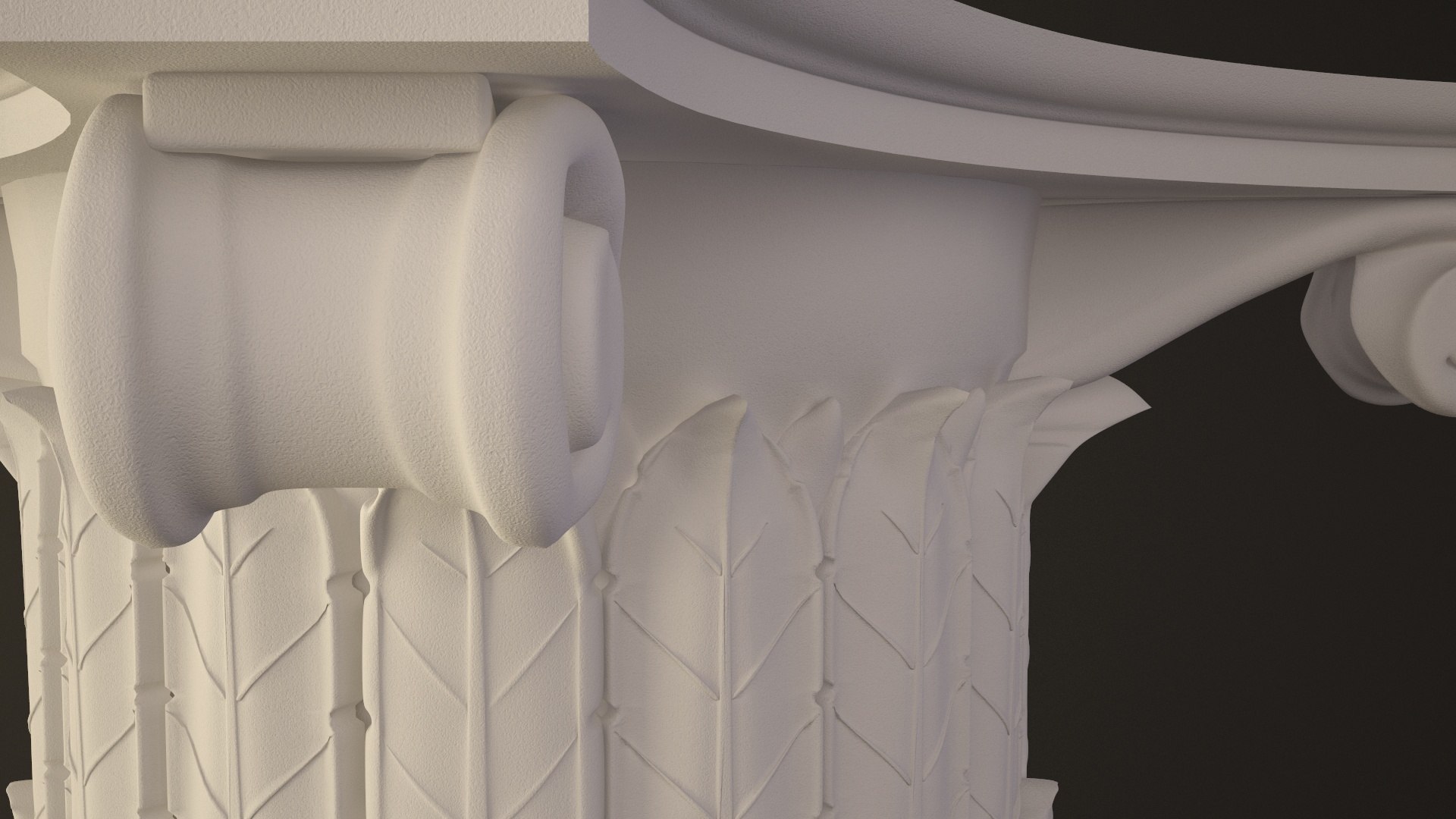 capital column 3d 3ds