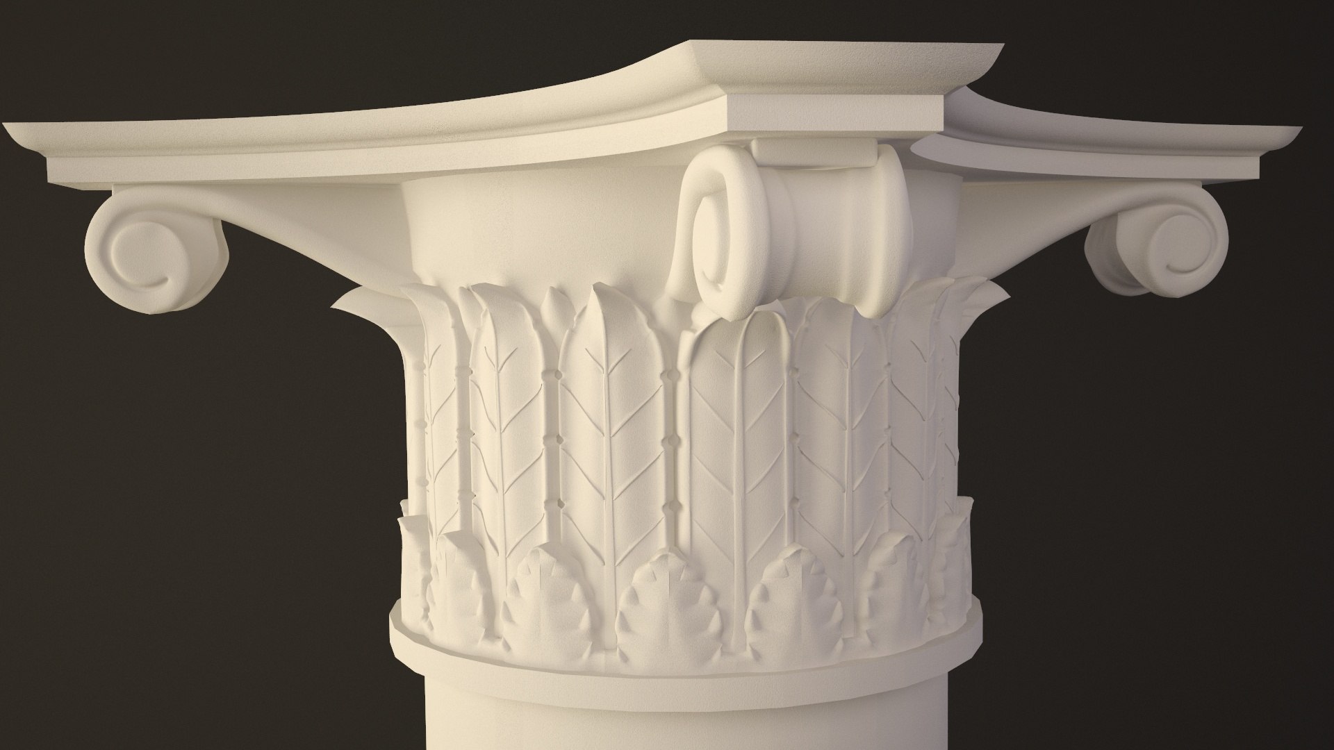 capital column 3d 3ds