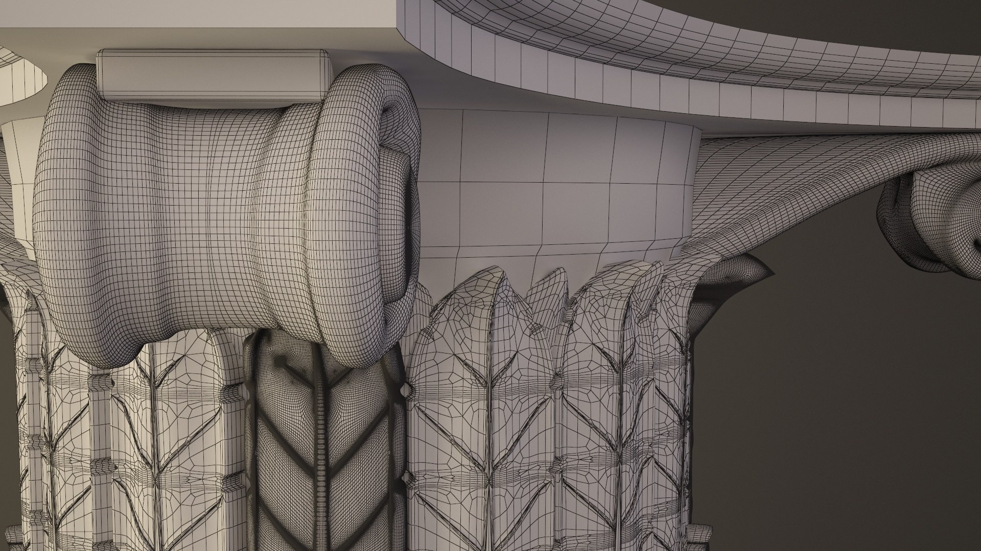 capital column 3d 3ds