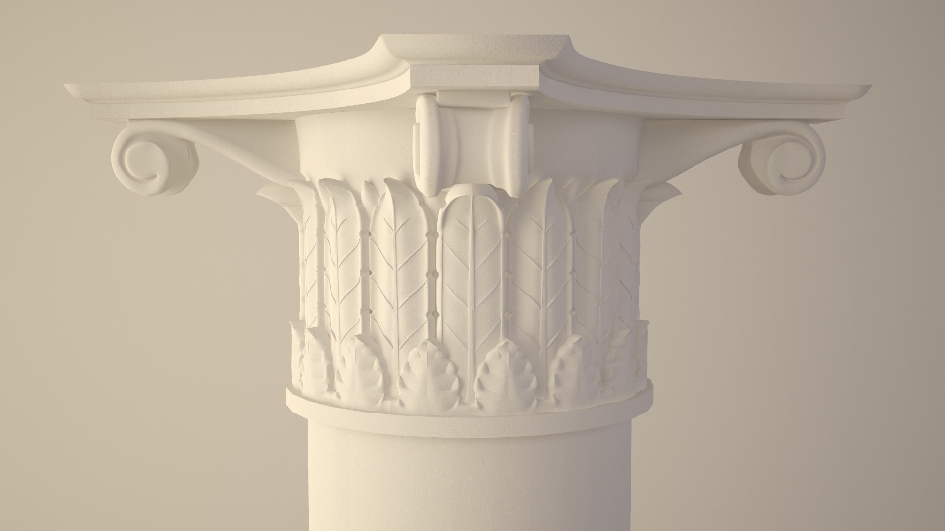 capital column 3d 3ds