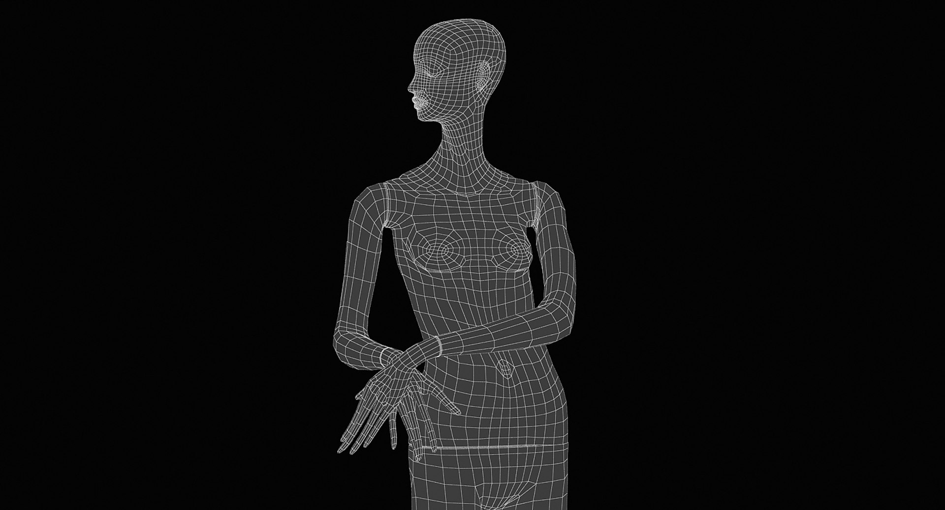 Bonaveri Mannequin Aloof Pose 3ds