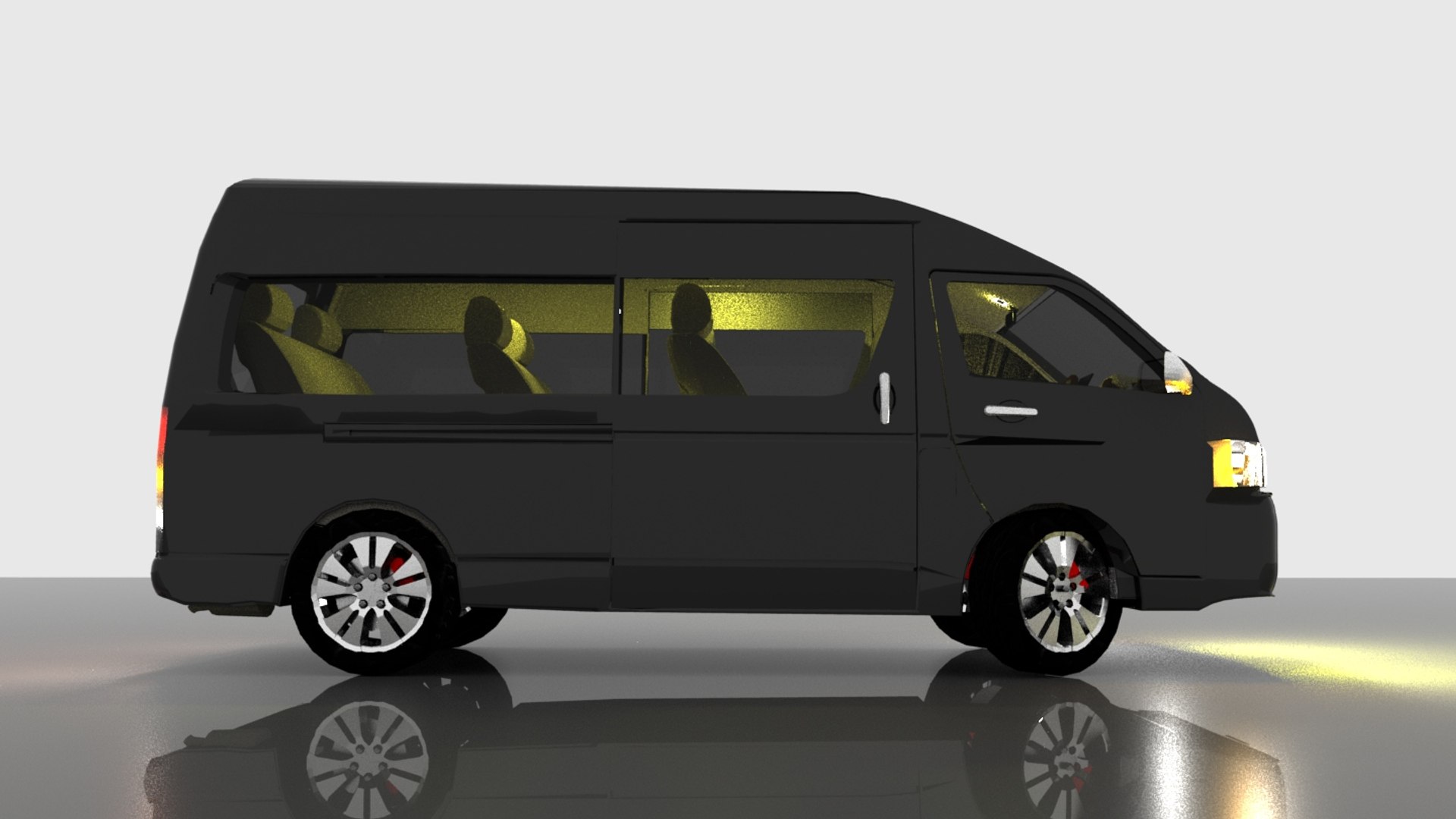 Mini Van Model - TurboSquid 2334261