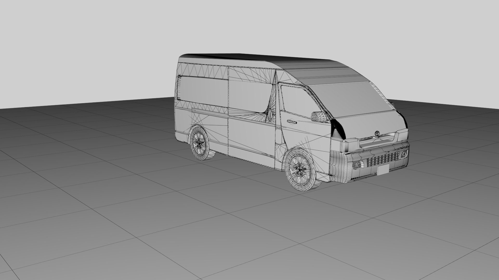 Mini Van Model - TurboSquid 2334261