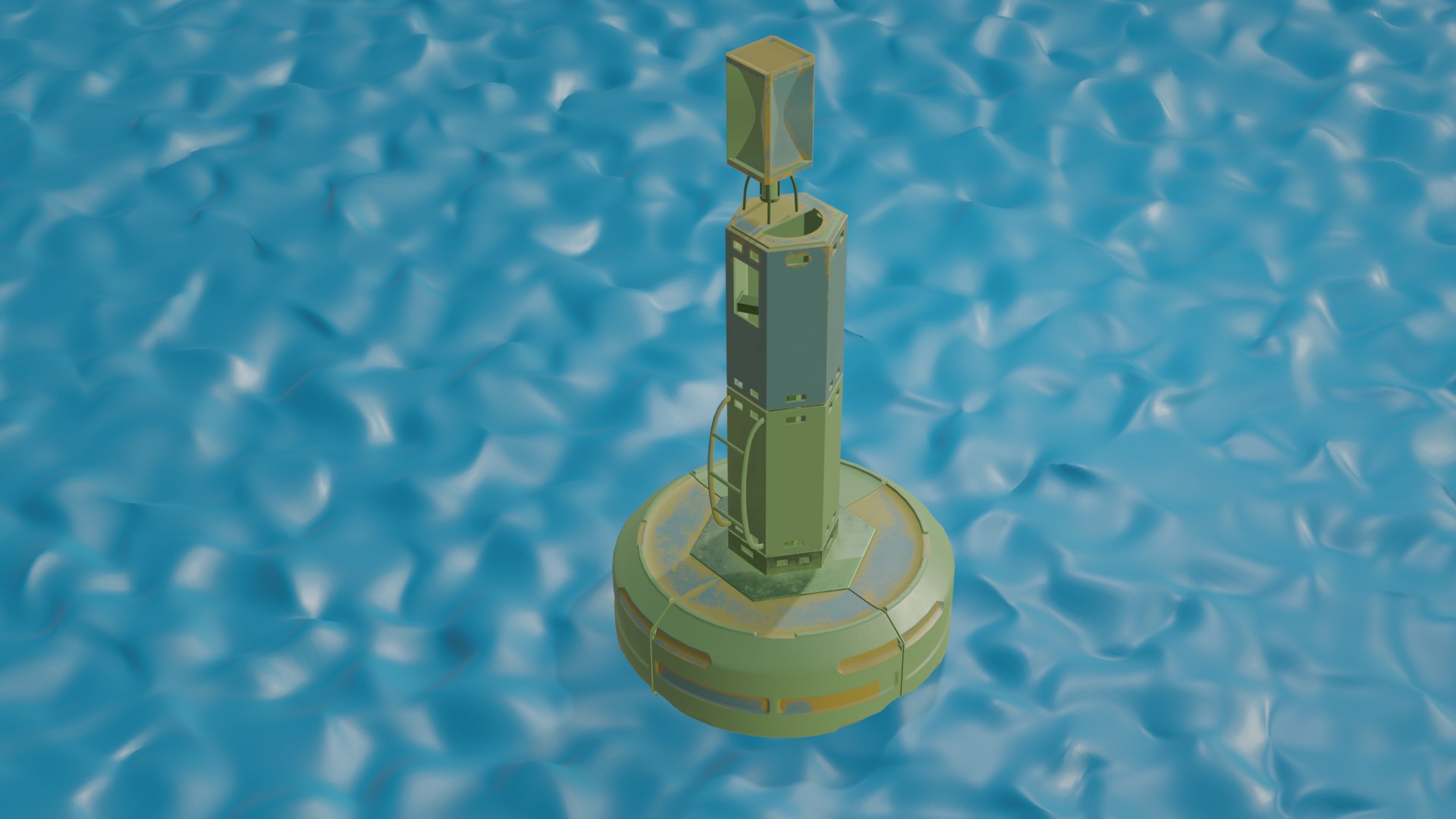 Sea Marker 3D Model - TurboSquid 2089804