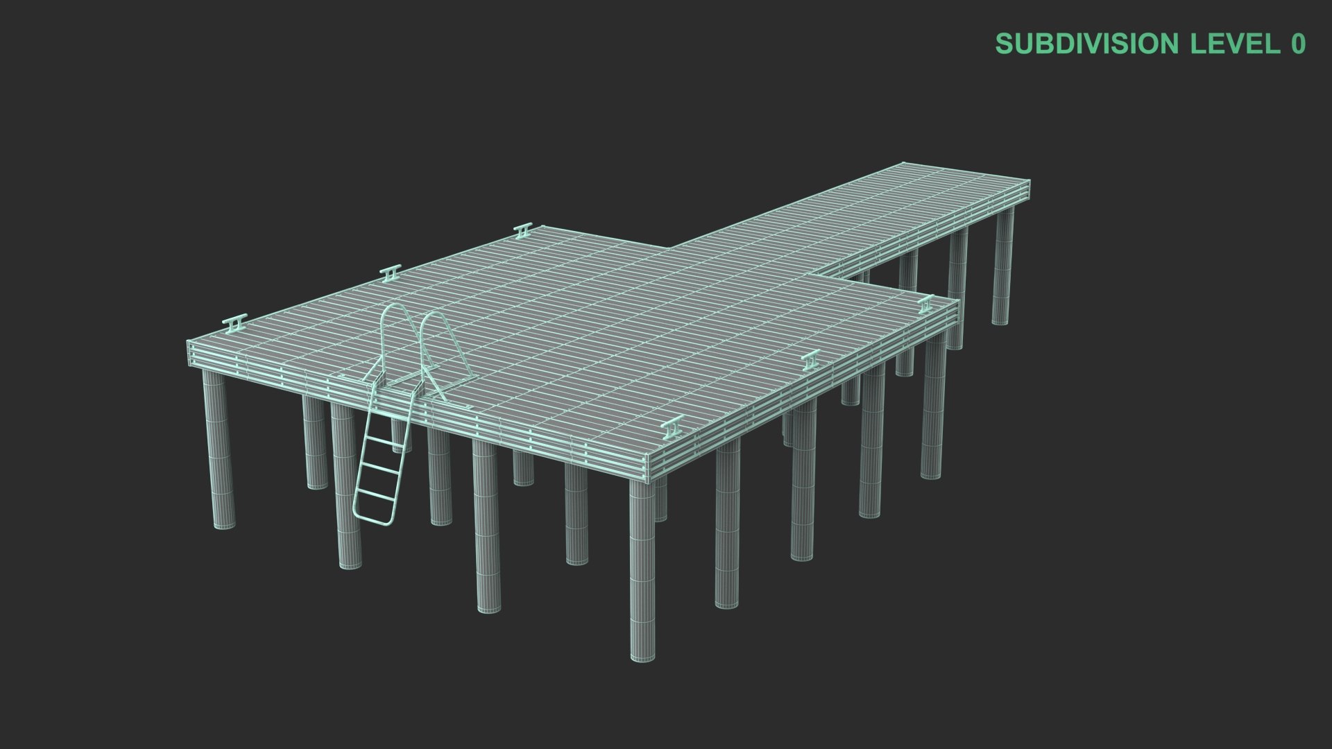 Pier 3D Model - TurboSquid 2355236