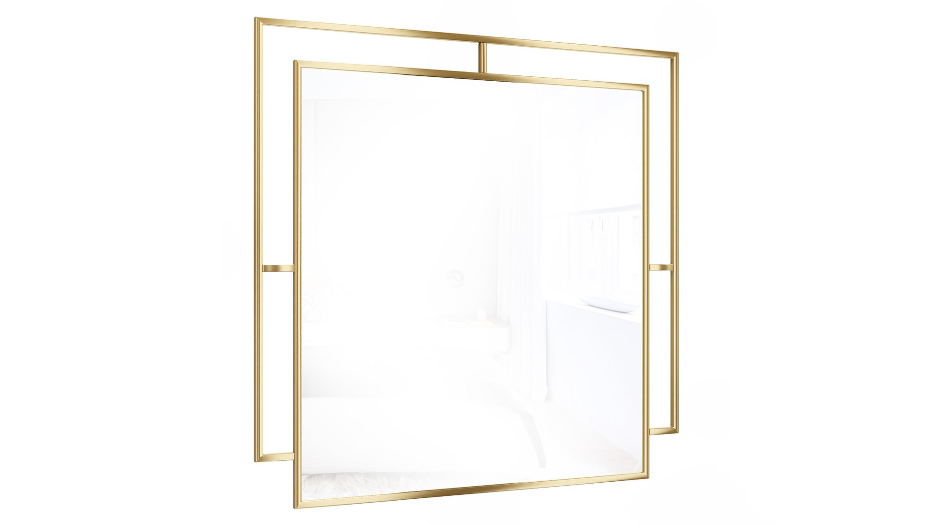 Mirror In A Metal Frame GZ-M1033 3D Model - TurboSquid 2021072