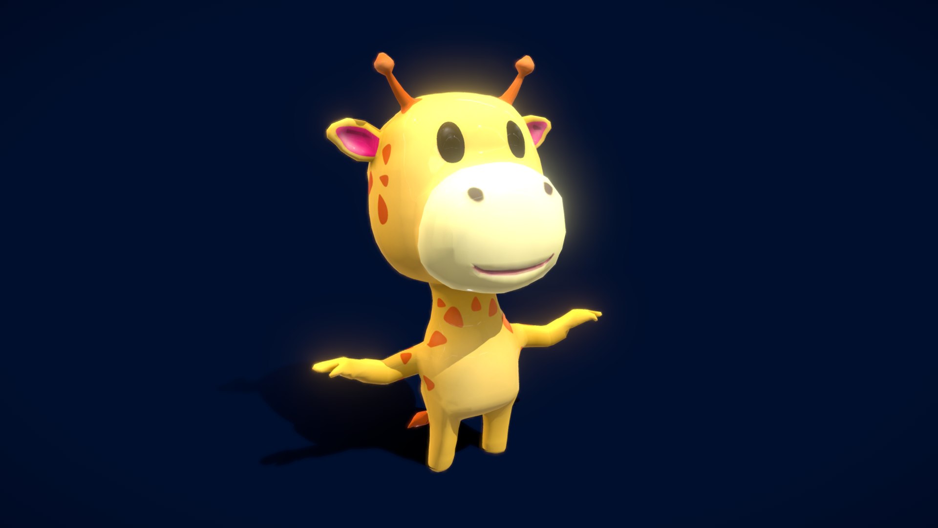 Giraffe Character Model - TurboSquid 2133701