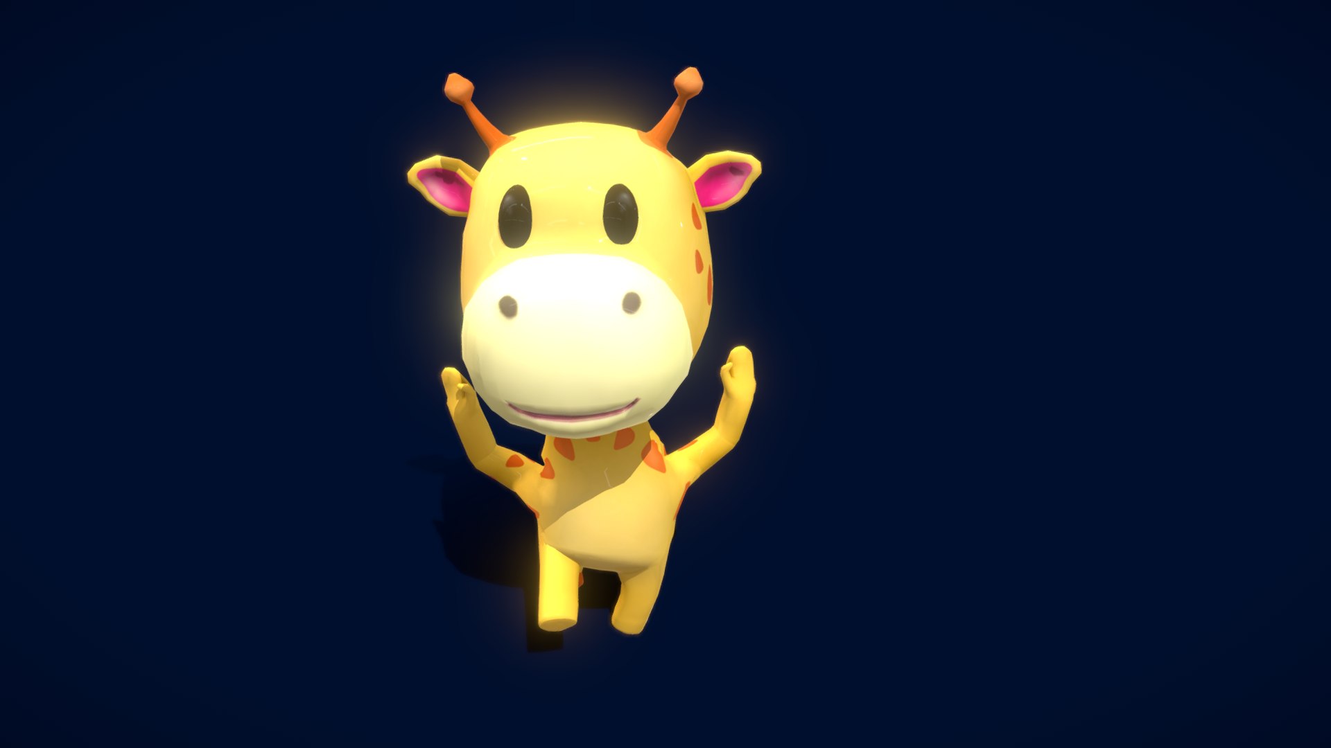 Giraffe Character Model - TurboSquid 2133701