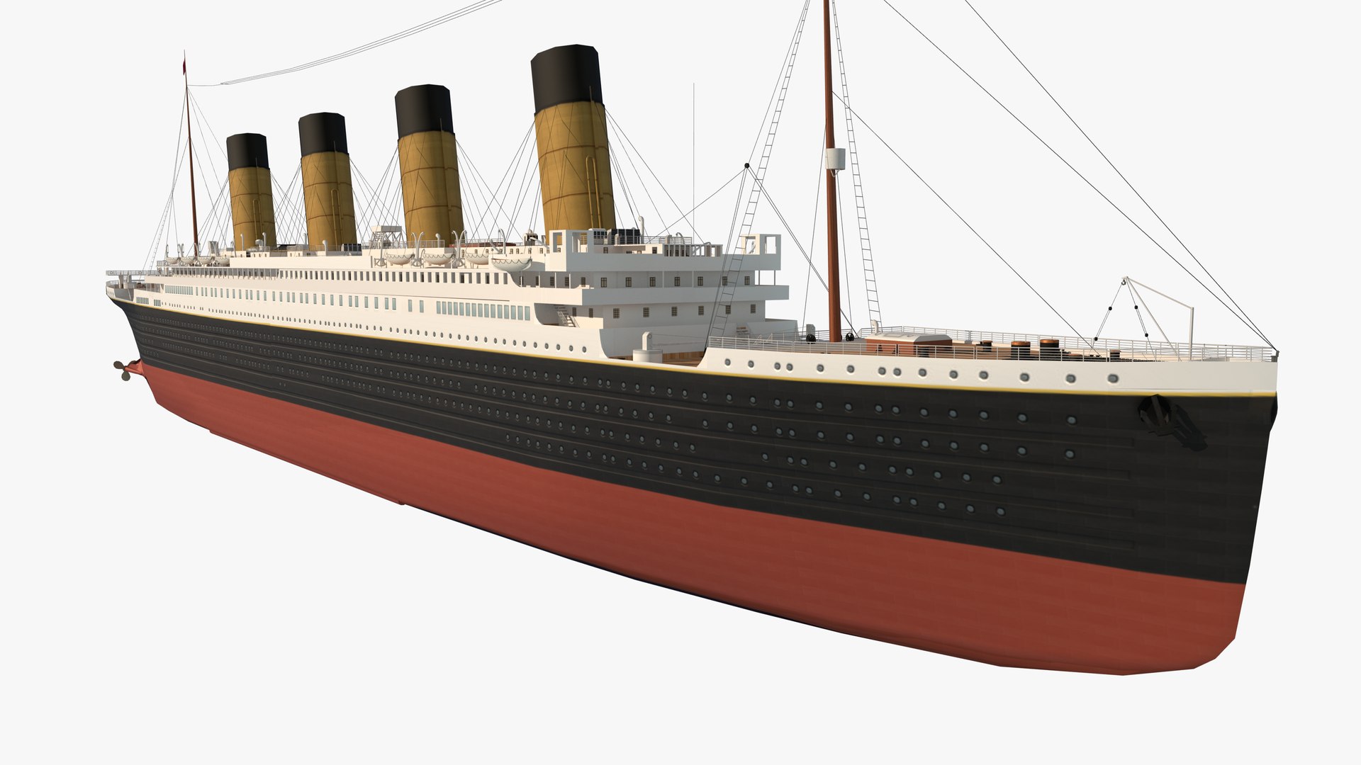 Rms Titanic Ship 3D Model - TurboSquid 1710678
