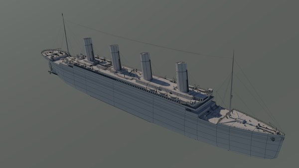 Rms titanic ship 3D model - TurboSquid 1710678