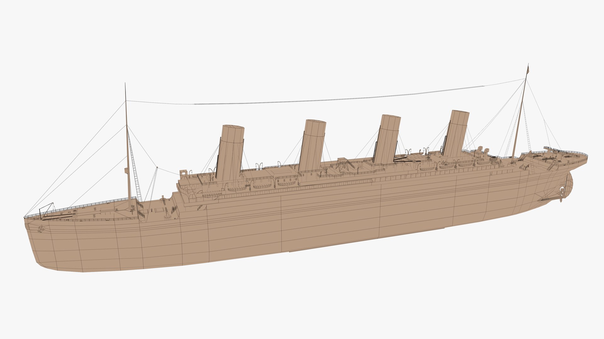 Rms Titanic Ship 3D Model - TurboSquid 1710678