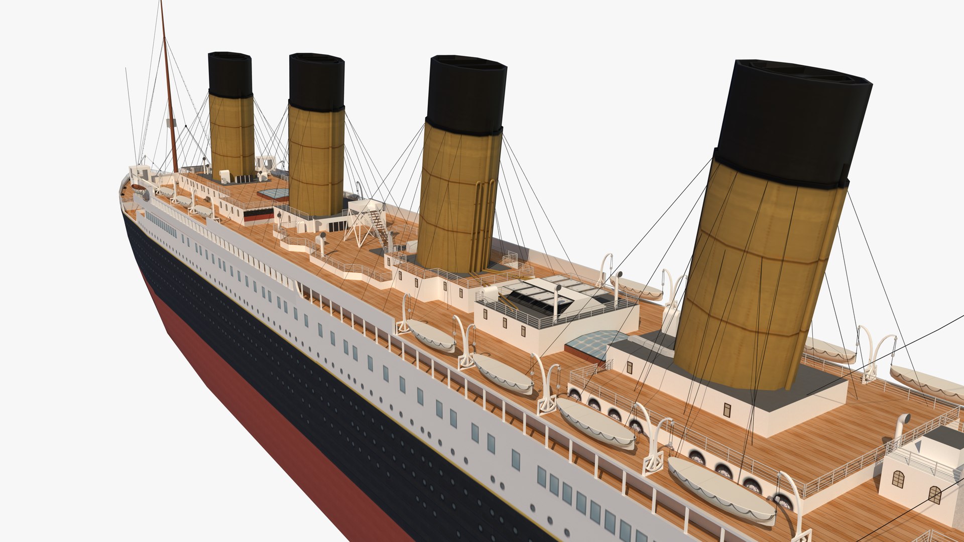 Rms Titanic Ship 3D Model - TurboSquid 1710678