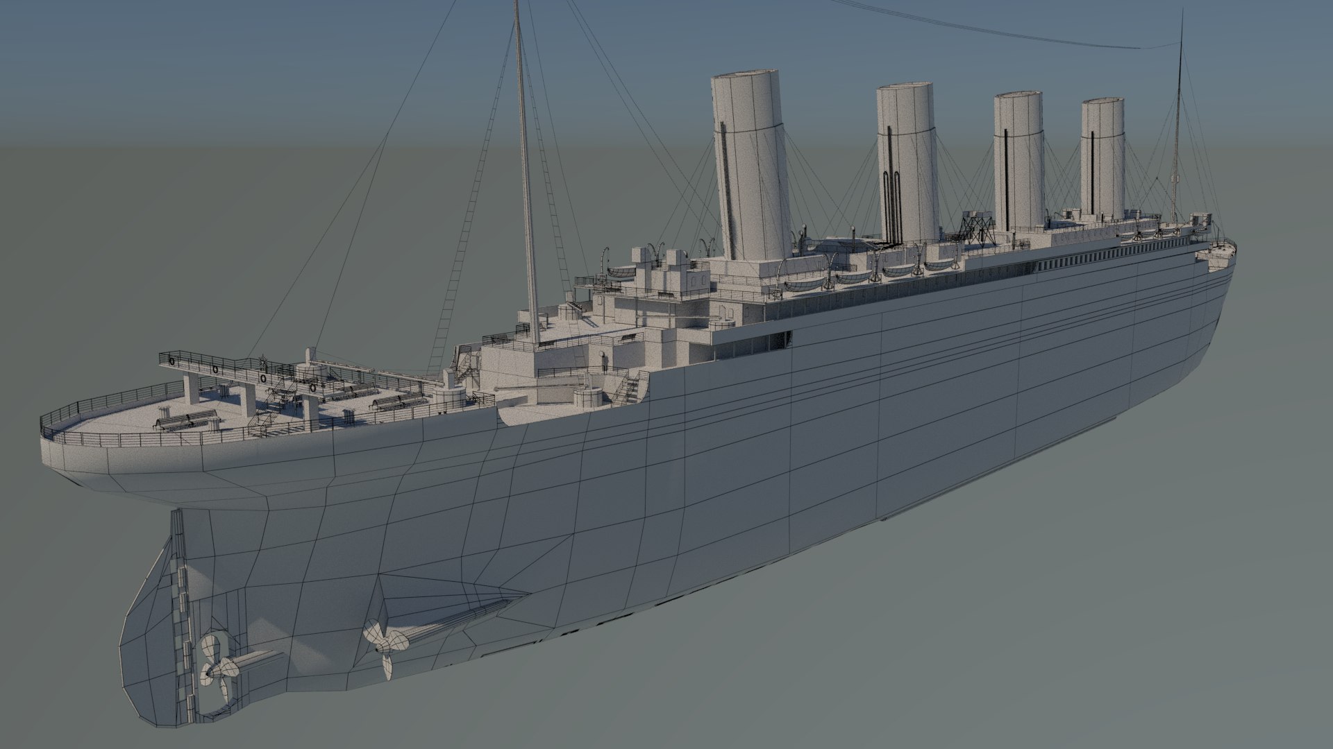 Rms titanic ship 3D model - TurboSquid 1710678